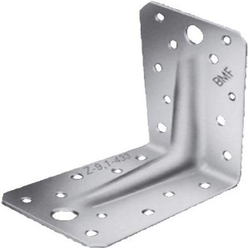 Simpson Strong-Tie - Angle Bracket With Rib - A/B/C/T - 105/105/90/3 mm - Qty. 1 Piece - Ref ...