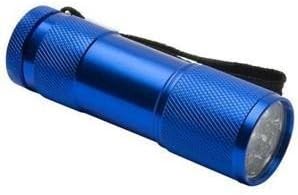 9 LED SUPER BRIGHT TORCH (Blue): Amazon.co.uk: DIY & Tools