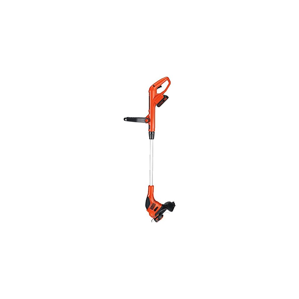 BLACK+DECKER LST220 20V Lithium Ion Cordless GrassHog Trimmer/Edger, 12 ...