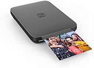 Lifeprint 3×4.5 Portable Photo and Video Printer (Black) Starter Kit ...