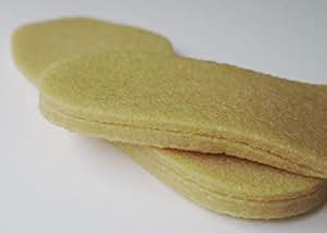 Amazon.com: Natural Malaysian Gum Rubber Crepe Soles Replacement Honey ...