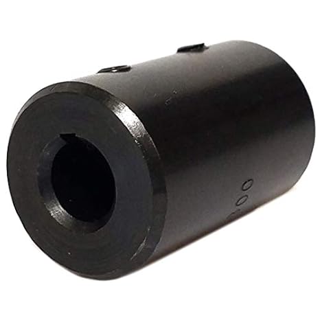 RuggedMade Steel Motor Shaft Coupling, 1/2" Inch Bore, 1-1/4" OD, 2 ...