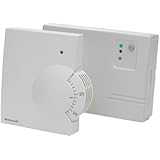 Honeywell Y6630D1007 Battery Powered Wireless Room Thermostat, 24 V ...
