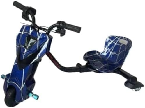 TechPlus Kids Electric Ride-On Drifting Trike - Spider-Themed Battery ...