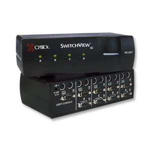 Buy The Best Avocent Cybex SwitchView KVM switch - 4 ports - PS/2 with ...
