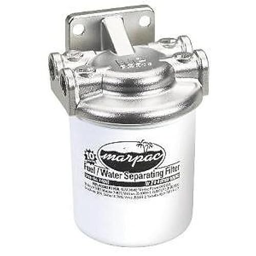 Marpac New Marine Boat Stainless Steel Head Fuel/Water Separator KIT 7 ...