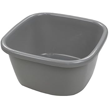 Amazon.com: Begale Large Wash Basin/Dish Pan, 18 Quart (Gray): Kitchen ...