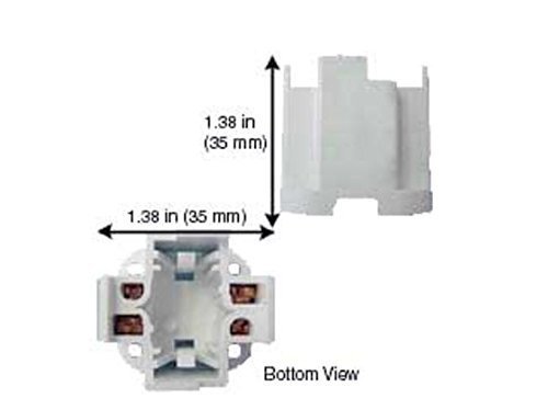 (6 Pack) PLT-26W 841, 4 Pin GX24q-3, 26 Watt Triple Tube, Compact Fluorescent Light Bulb ...