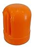 Safety Orange Cap for T Posts and U Posts, 15 pcs. Vertical Clip for ...