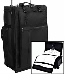 Amazon.com: Luggage Works Stealth 22" Suiter : Clothing, Shoes & Jewelry