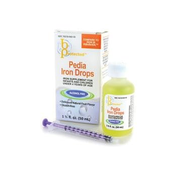 Amazon.com: Ferrous Drops Iron Supplement Peppermint Flavor Generic for ...