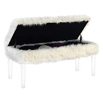 Amazon.com: Iconic Home Fiorino Modern Contemporary Faux Fur Acrylic ...
