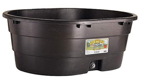 Little Giant® Poly Oval Stock Tank | Water Trough | Plastic Pond Tub ...