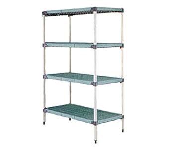 Metro Metromax Q Poly Shelving With Microban - 36X18x63" - Starter ...