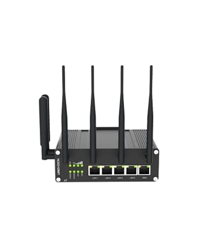 LINOVISION Industrial 5G Cellular Router with Dual 5G SIM Cards and ...