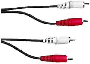 Amazon.com: RadioShack 20-Ft. Stereo Audio Cable with RCA Plugs ...