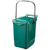 Large Compost Caddy - Green - for Food Waste Recycling (23 Litre) - 23L ...
