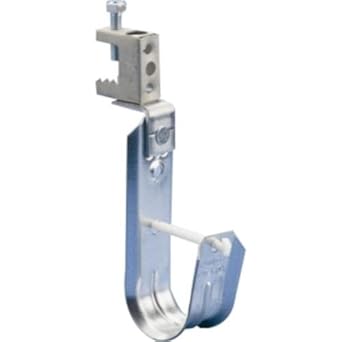 ERICO CADDY FASTENERS CAT32BC J HOOK W/BEAM CLIP: Utility Hooks: Amazon ...