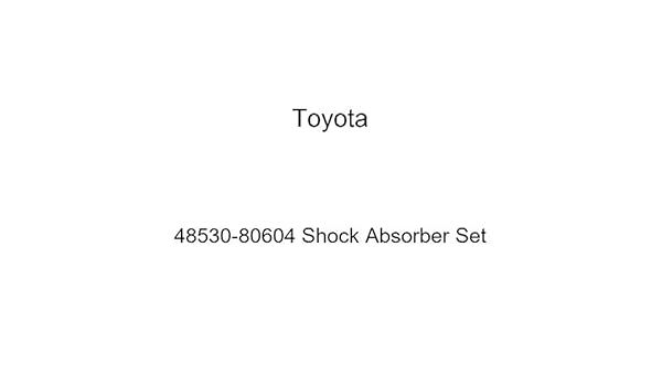 Genuine Toyota 48530-80604 Shock Absorber Set tillescenter Shock ...