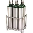 Amazon.com: Stack & Rack Oxygen Tank Storage Rack - Holds 6 E Size ...