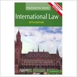 International Law: Amazon.co.uk: Shaw, Malcolm N.: 9780521613934: Books