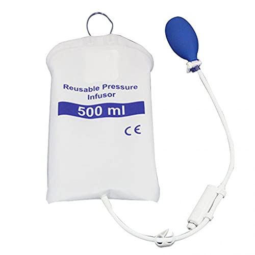 Pressure Infusion Bag, 500ml Pressure Infuser Bag for Patient Blood and ...
