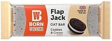 سعر Born Winner Flap Jack Cookies N Cream Protein Bar, 100 g فى ...