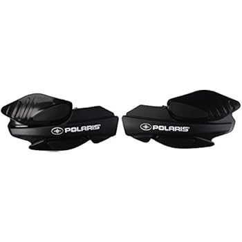 Amazon.com: Polaris Black Snowmobile Hand Guards 2879192: Automotive