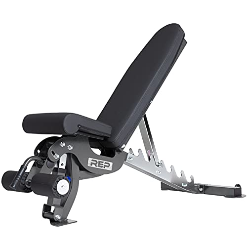 REP FITNESS Adjustable Bench – AB-3000 FID – 1,000 lb Rated – Flat ...