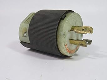 Hubbell HBL2320 - NEMA L6-20R Twist Lock Receptacle, Rated 20A, 250V by ...