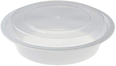Restaurantware RWP0191W Asporto Microwavable Collection Round To Go Box ...