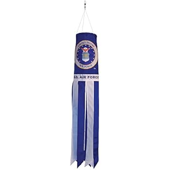Amazon.com : In the Breeze U.S. Air Force Emblem Windsock, 40-Inch ...