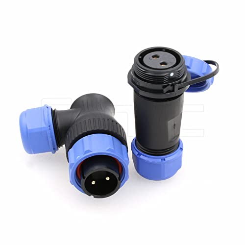 Eonvic Weipu SP21 2 Pin Male Aviation Circular Connector Plug Male ...