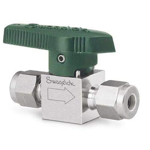 SS-4P4T-OC | Swagelok P4T Series Plug Valve, Inlet/Outlet : 1/4" Tube ...