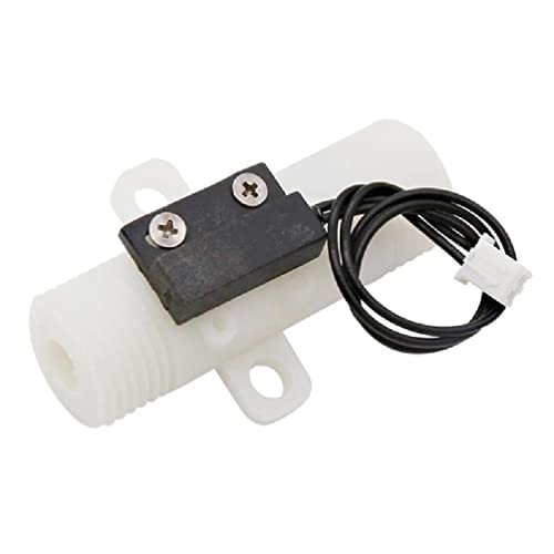 Upgraded Water Flow Meter Sensor Switch 0-110V G1/2 Thread Plastic ...