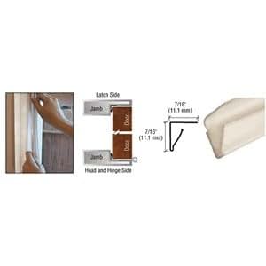CRL White Polyflex Weatherstrip 84 in long - 3 Pieces - Weatherproofing ...