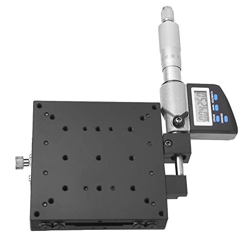 Micrometer Platform, 100x100mm Micrometer Stage, 147N (14.5kgf) Load ...