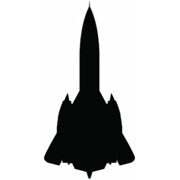 Amazon.com: (2x) SR-71 Blackbird - Sticker - Decal - Die Cut: Automotive