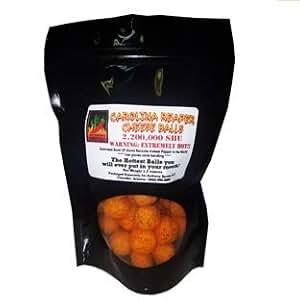 Amazon.com: Anthony Spices - Carolina Reaper Cheese Balls (Hottest ...
