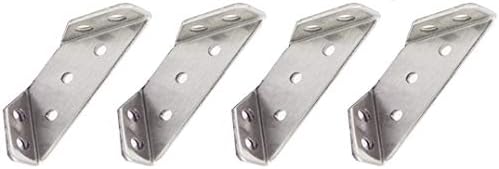 Stainless Steel Corner Brace, Tiberham Triangular Flange Angle Bracket ...