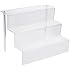 Amazon.com: Azar 326043 12-Inch W by 8.5-Inch D Three-Tier Acrylic Step ...