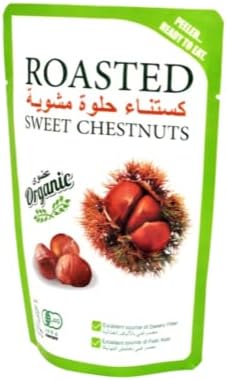 QualityFood Organic Roasted Sweet Chestnut 100G – Ready-to-Eat Healthy ...