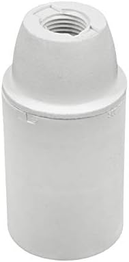 Arditi lamp Holder Smooth thermoplastic White in Three Pieces with E14 ...