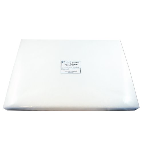 Buy Threadart Cutaway Embroidery Stabilizer | Heavy Weight 3.2 oz | 16 ...