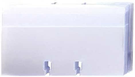 Amazon.com : Rolodex 67683 Card Protectors, for 3x5 Rotary Cards, Clear ...