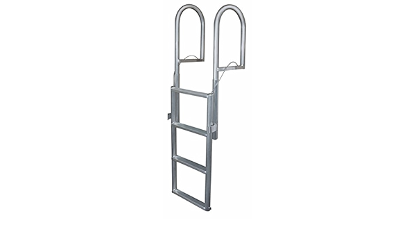 JIF Marine 7-Step Folding Dock Ladder Sports Sports & Fitness Sports ...