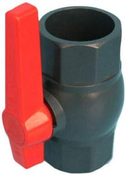 PVC Ball Valve SENRISE Water Supply Valve U Compact Female Threaded Two ...