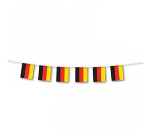 Amscan - Guirnalda de banderines de Alemania (3 m): Amazon.es: Hogar