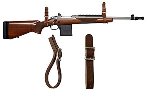 1844 Helko Werk Germany Leather Gun Hangers - Wall Mount and Adjustable ...