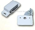 Standard Shutter Magnet or Catch - White - Pull Force (up to 13#) - 2 ...